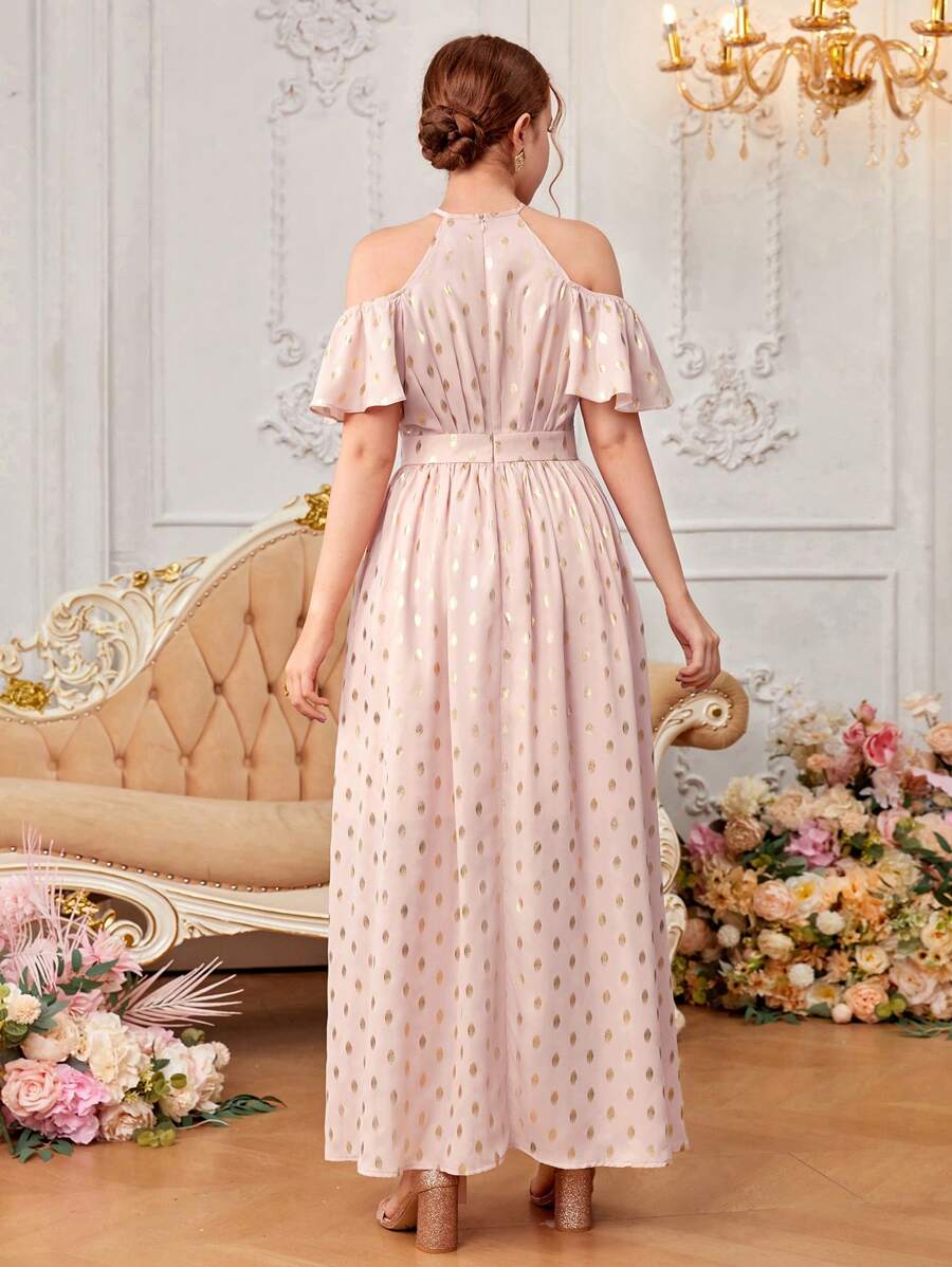 SHEIN Robe D'été Sans Manches Et À Bretelles Pour Ado Fille, Tissu ...