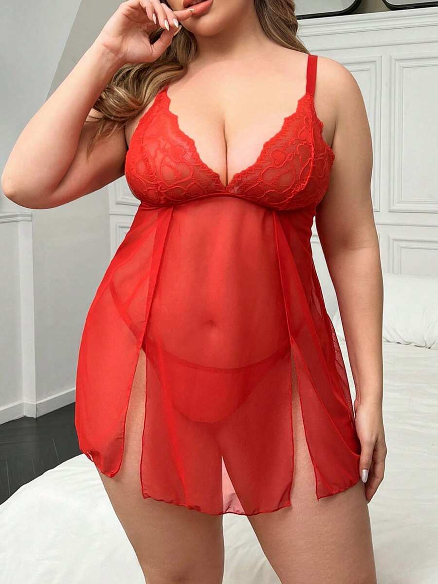 Classic Sexy Plus Size Sexy Lingerie Valentines Day Theme For Sale