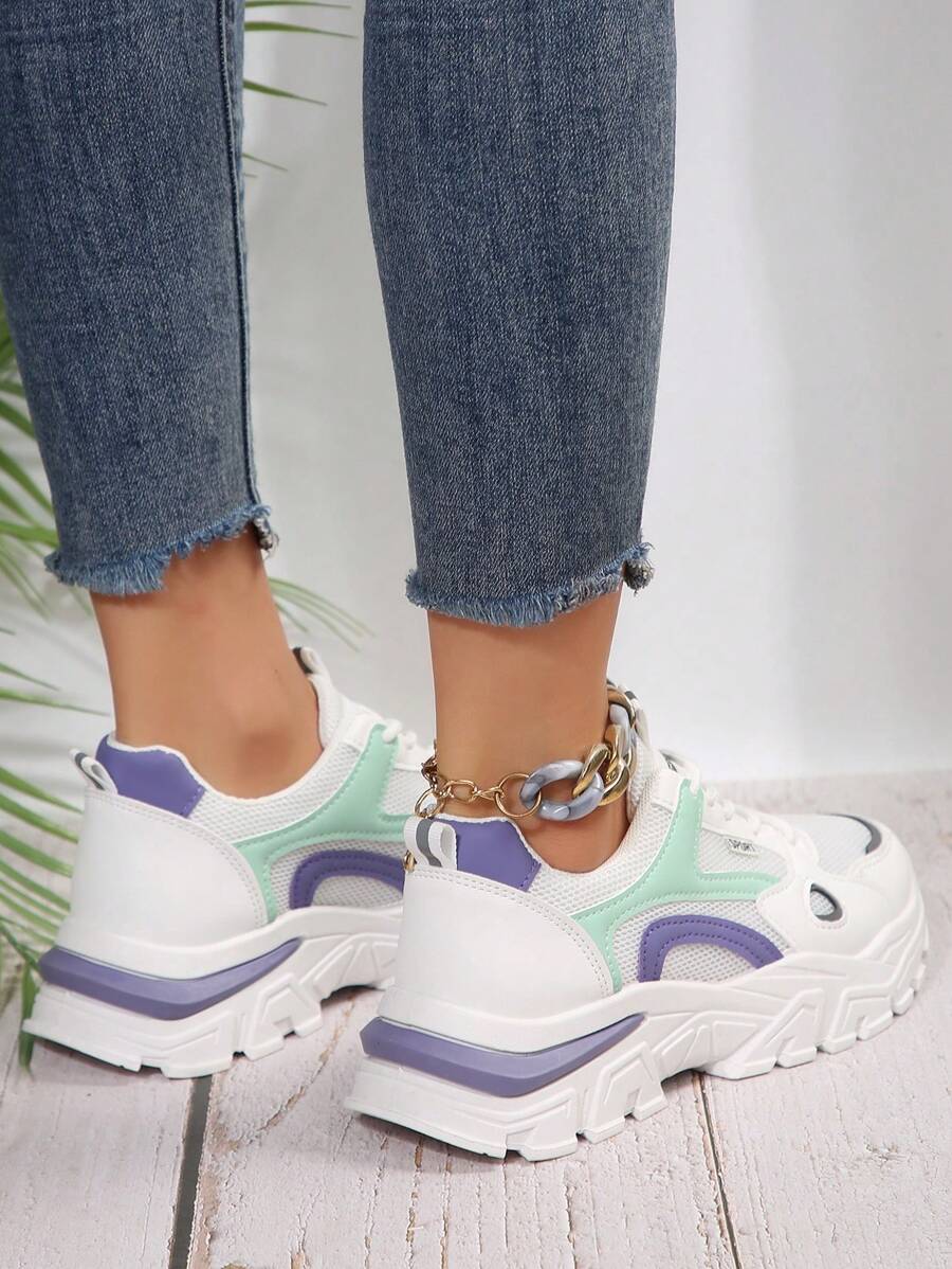 New Fashionable High Platform Chunky Sneakers In 2024 | SHEIN UK