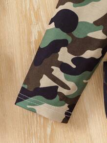 SHEIN Young Girls' Cartoon Character Printed T-Shirt And Pants Two ...