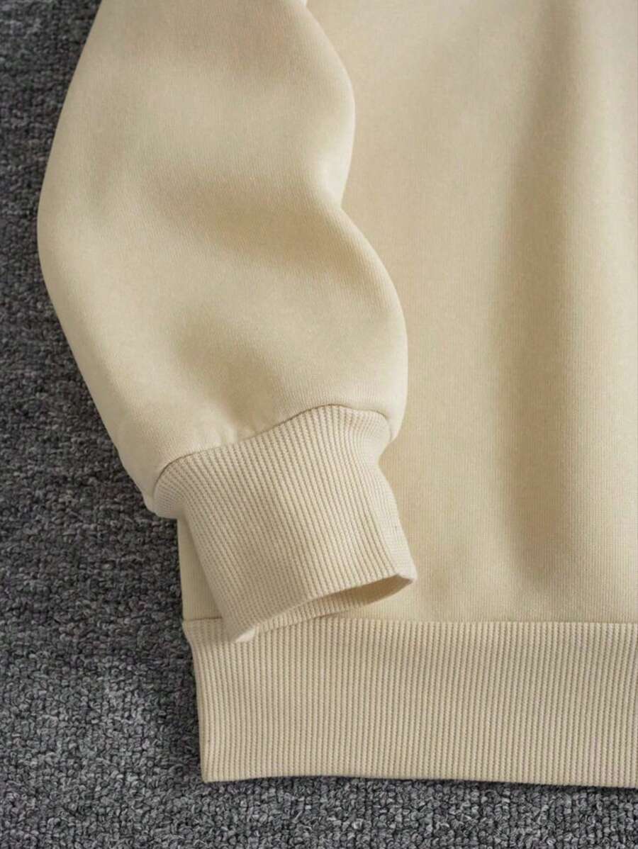 Manfinity Homme Oversized Men's Moon And Planet Graphic Print Long ...