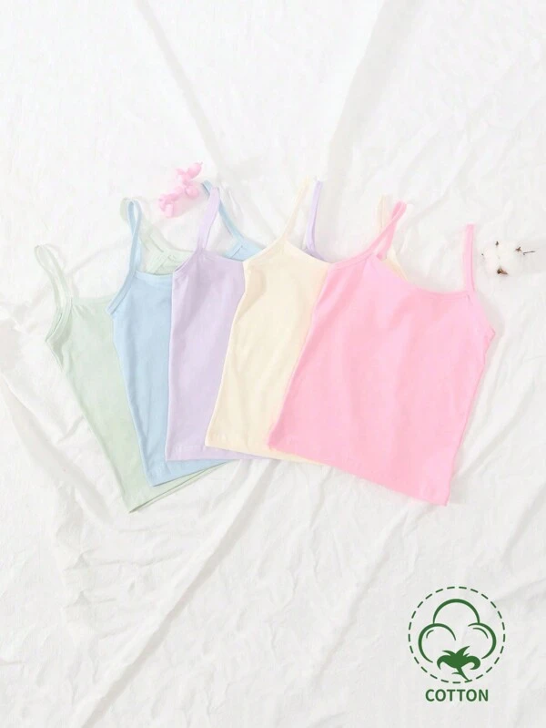 Conjunto De 5 Chalecos De Ropa Interior Para Adolescentes | Moda de ...