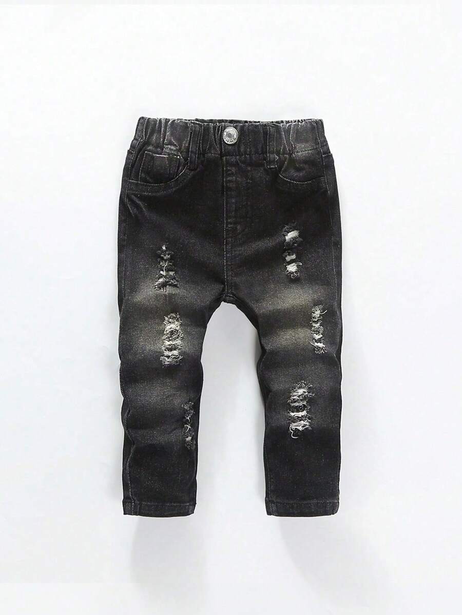 Baby Boy Ripped Jeans | SHEIN USA