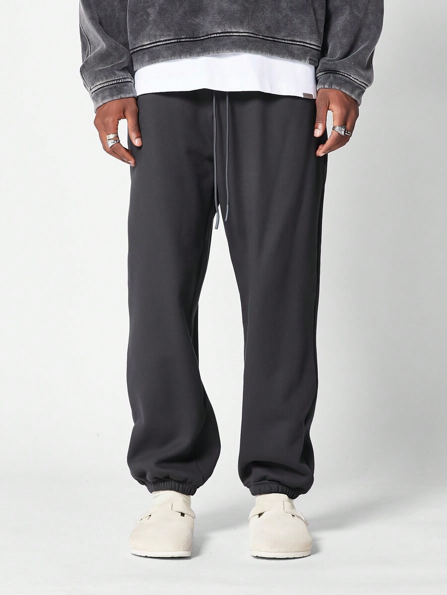 SUMWON Pantalon de jogging épais essentiel des années 90, coupe ...