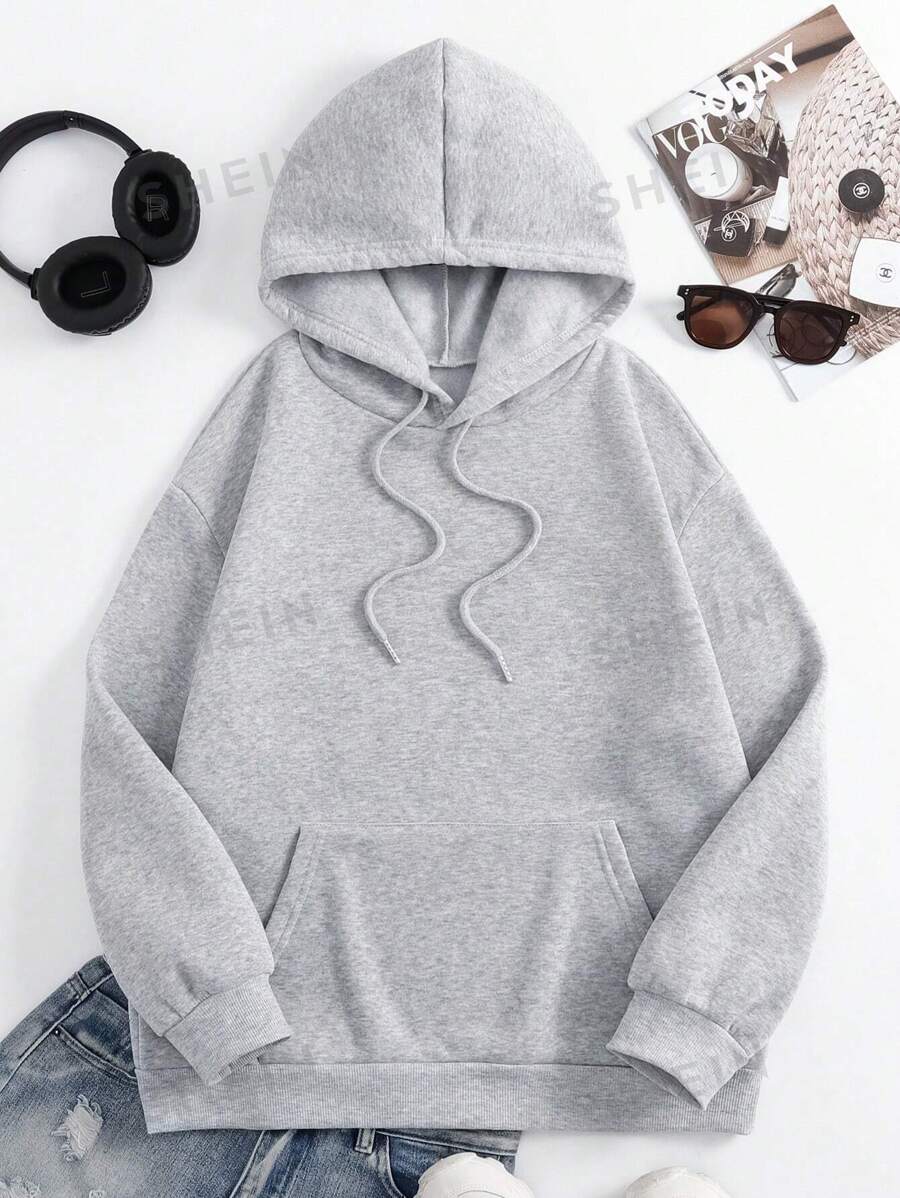 SHEIN EZwear Women'S Shark Printed Hoodie | SHEIN UK