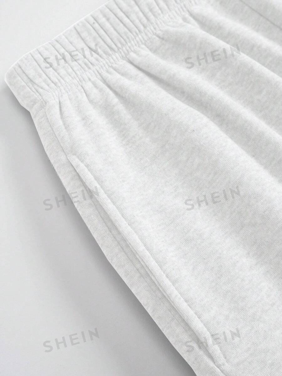 SHEIN EZwear Women's Elastic Waist Star Print Sweatpants | SHEIN USA