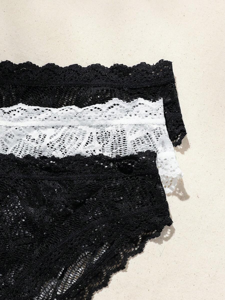 SHEIN Women'S Lace Triangle Panties | SHEIN EUR
