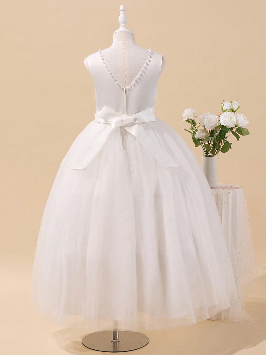 Wedding Season Tween Flower Girl Dress Deluxe Children Formal Dress ...