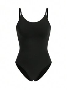 SHAPORA Monos Ajustados Para Mujeres En Un Solo Color Para Dar Forma Al ...