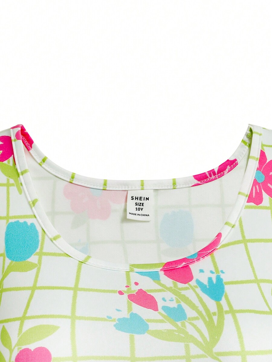 Conjunto De Ropa Interior Para Niñas Preadolescentes Con Patrón De ...