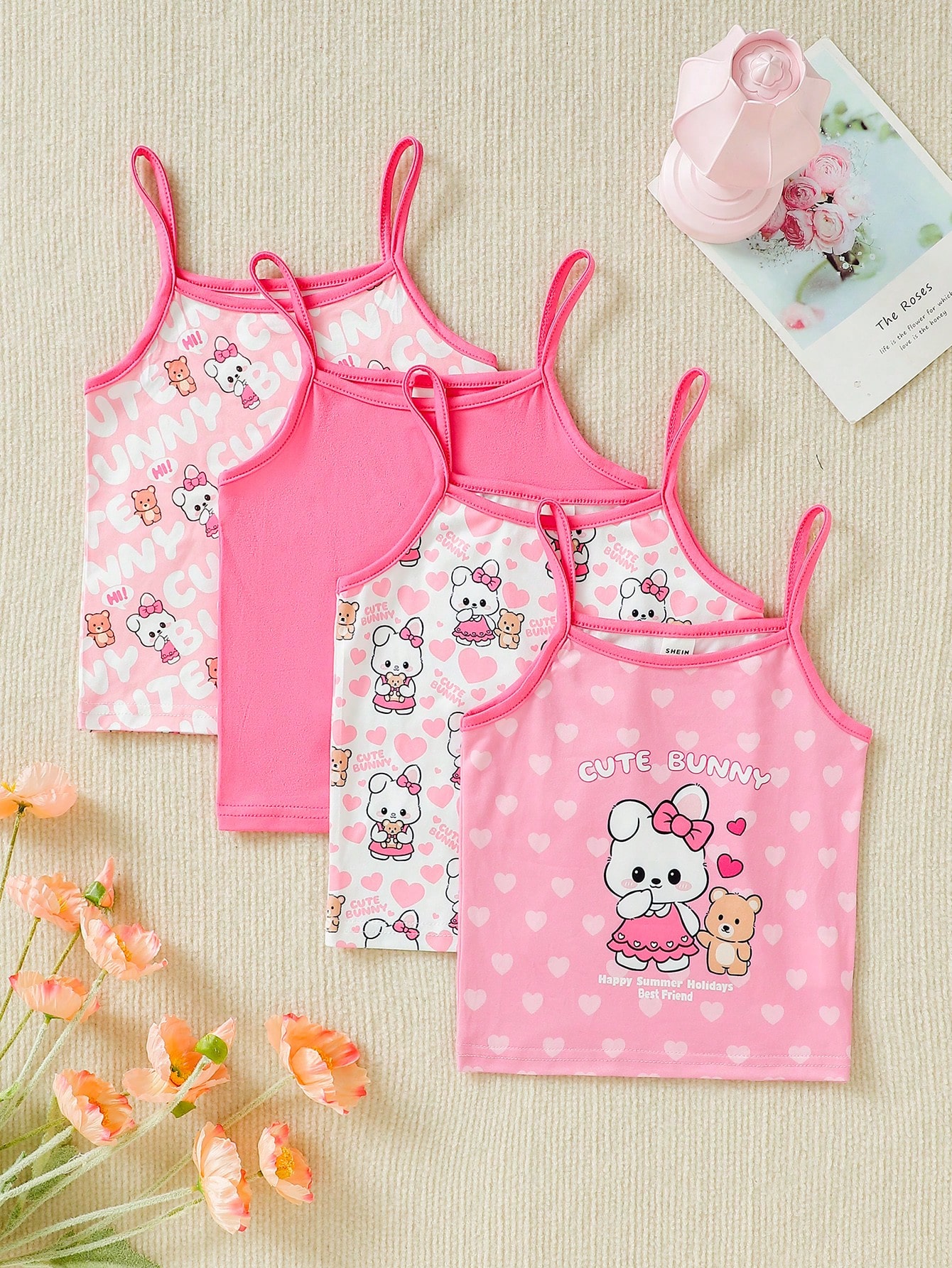 Conjunto De Varias Piezas De Ropa Interior Para Niñas Jóvenes Con ...