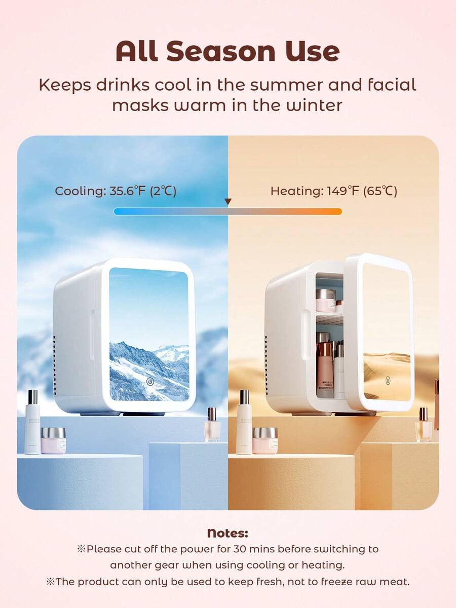 Teckwe ซึ่งมีกระจก ความสวยงาม ตู้เย็น , ความสวยงาม ตู้เย็น พร้อม แสง ...