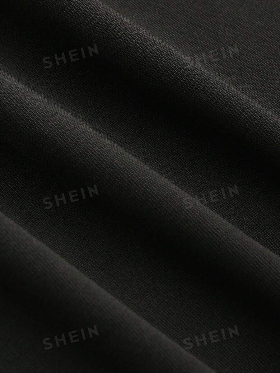 SHEIN SXY Plus Size Chain Strap Cross Back Sleeveless Bodysuit With Link Chains | SHEIN EUR