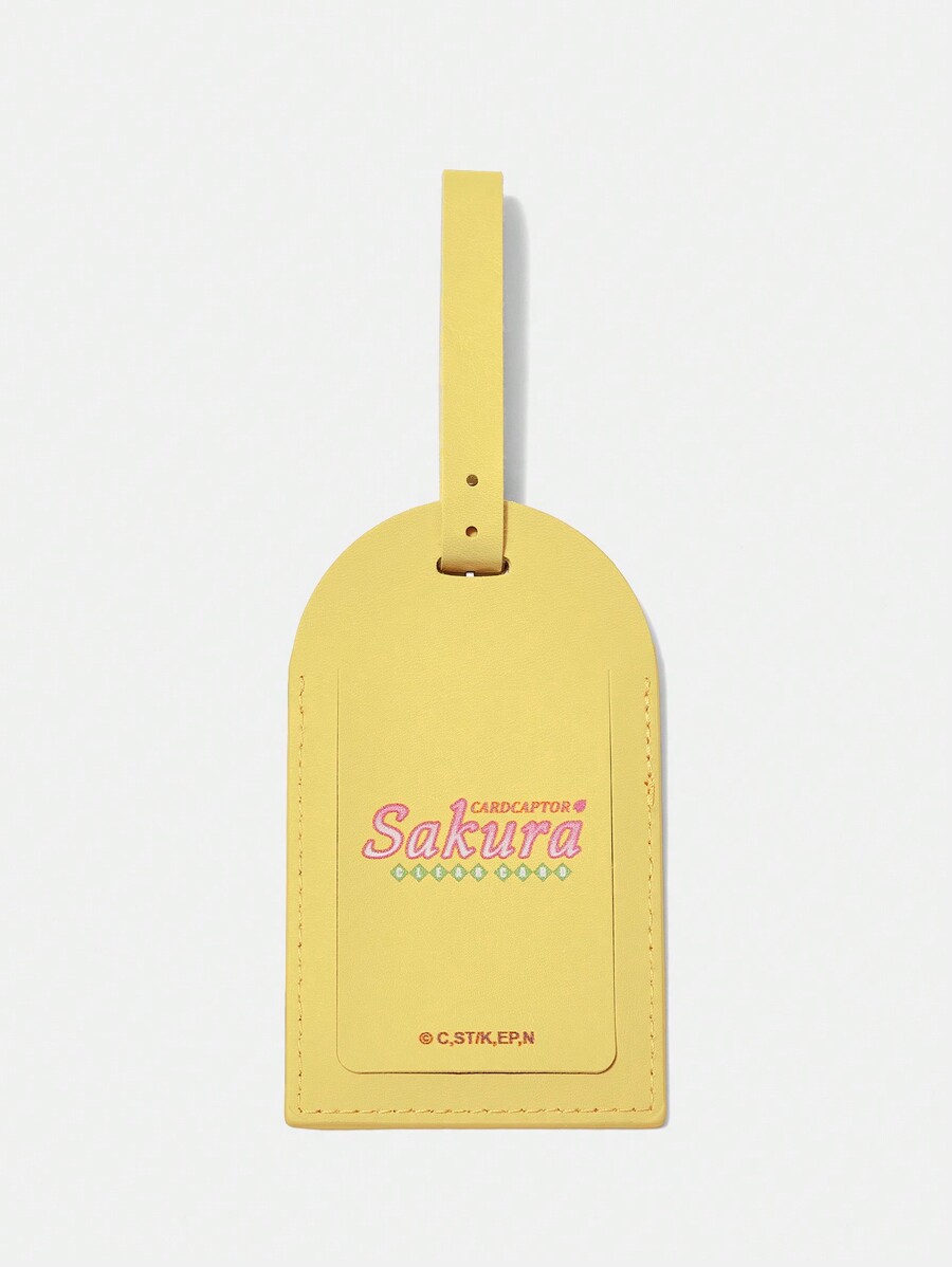 CARDCAPTOR SAKURA | SHEIN Yellow Pu Luggage Tag | SHEIN USA