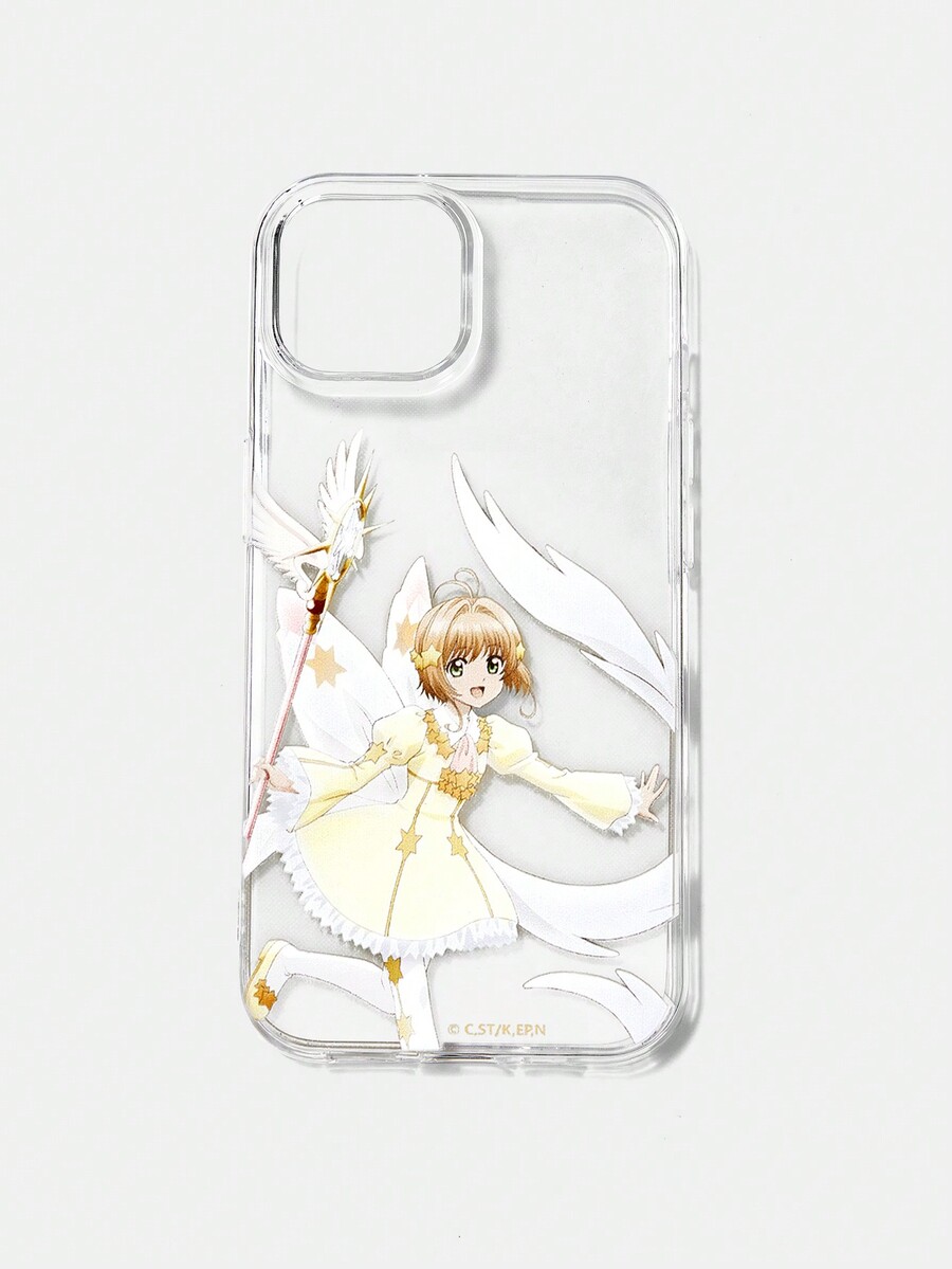 CARDCAPTOR SAKURA | SHEIN Cartoon Character Patterned Cute Phone Case ...