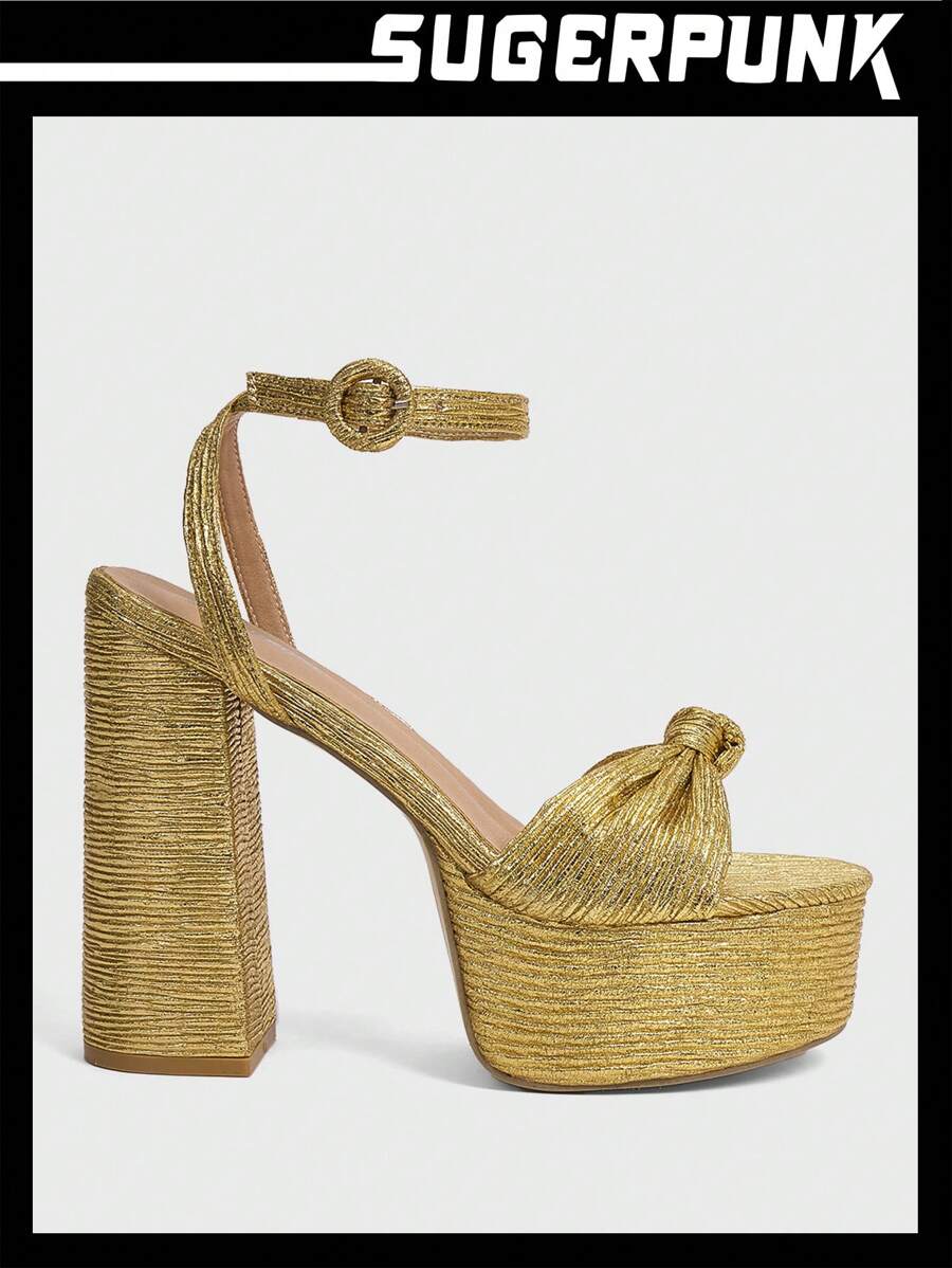 Sugerpunk Women'S Fashionable & Elegant High Heel Open Toe Sandals With ...