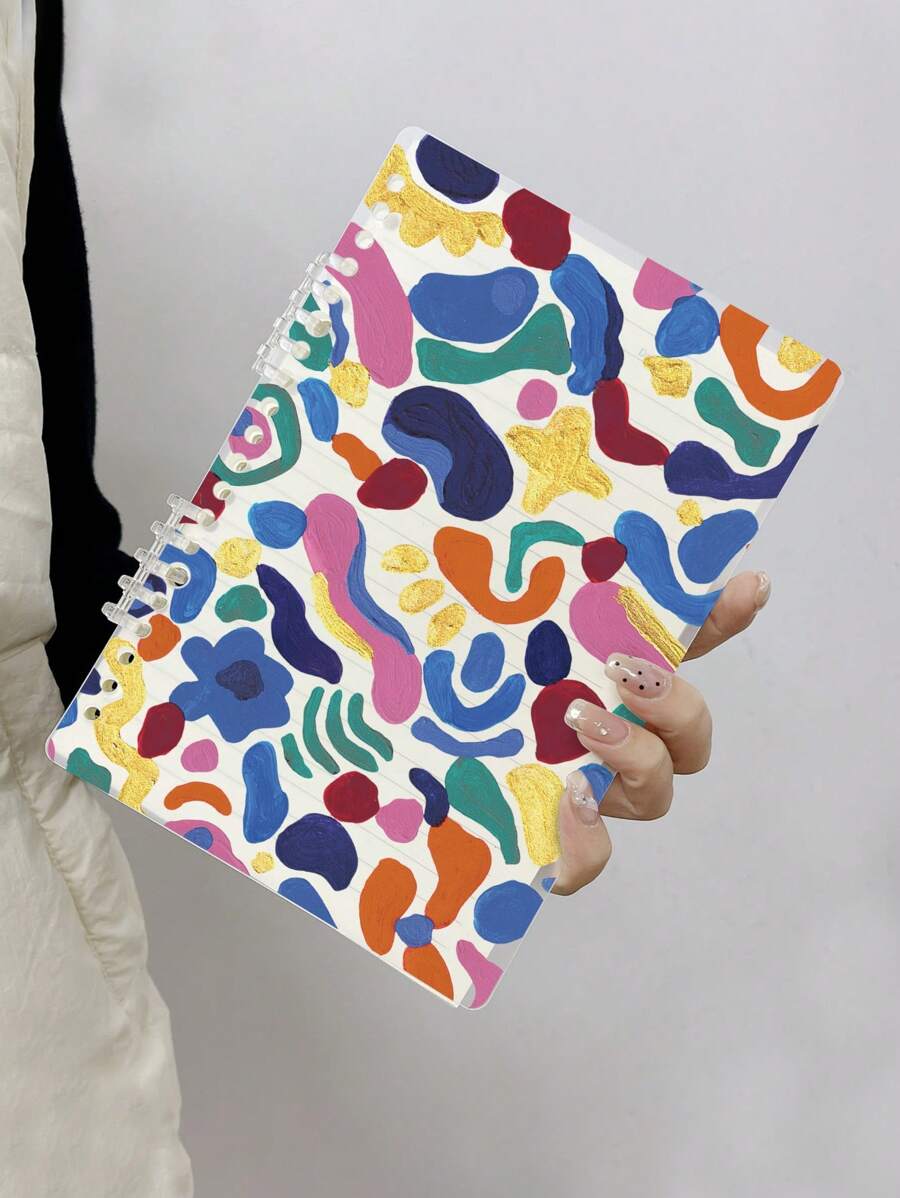 11cusps Colorful Graffiti Notebook | SHEIN EUQS