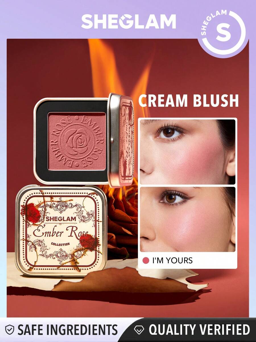 SHEGLAM Ember Rose Eternal Flame Cream Blush-I'm Yours | SHEIN UK