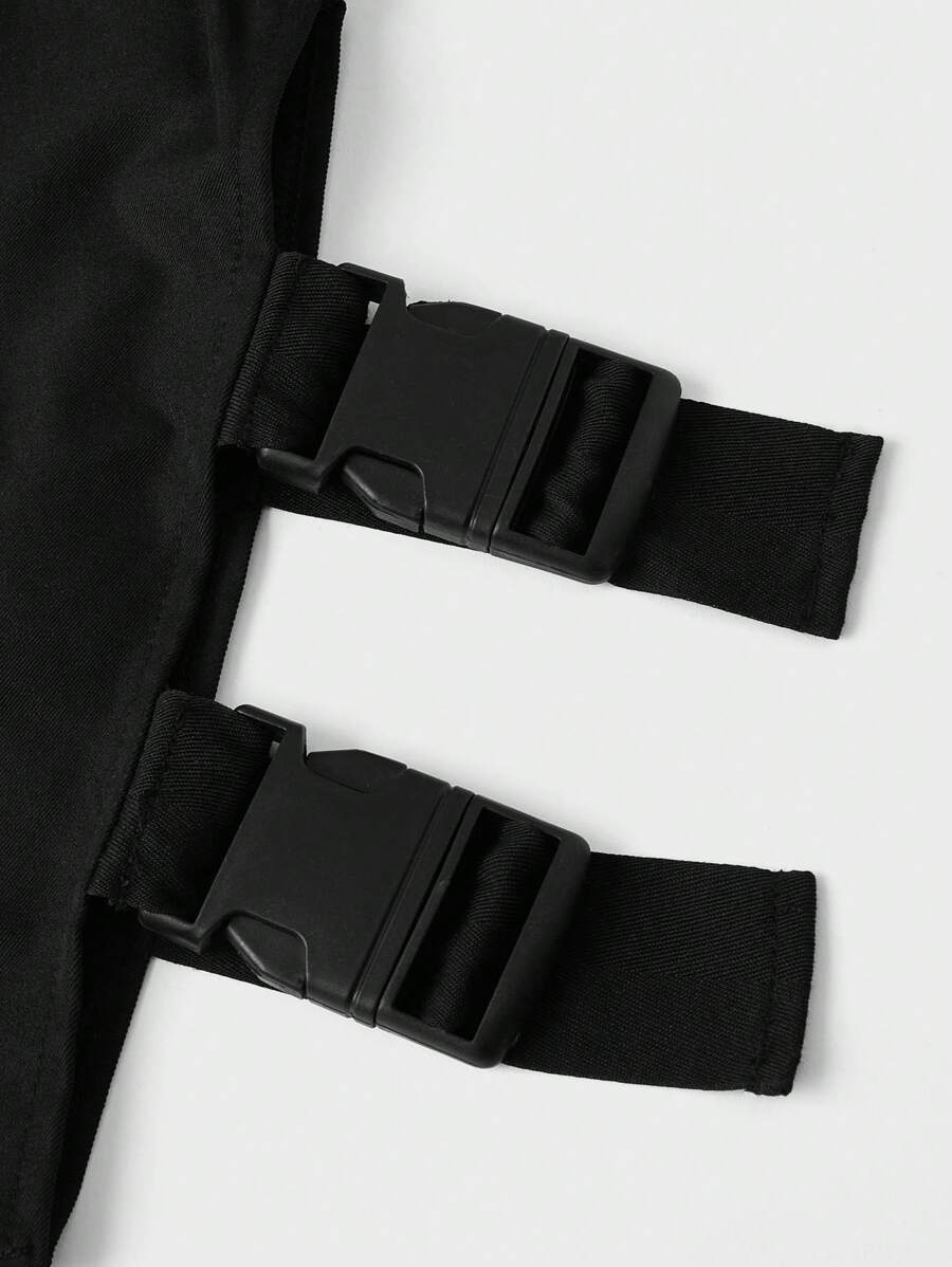 Manfinity EMRG Men's Flag Patch And Letter Print Weighted Vest for Sale ...