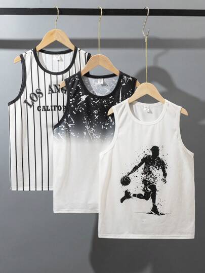 Tween Boys Tanks | Fashion Tween Boys Tanks | SHEIN USA