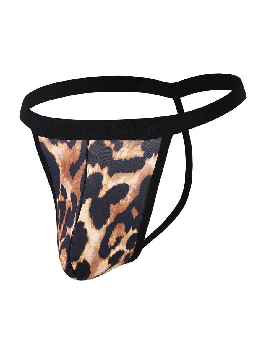 Men's Leopard Print Thong Underwear | SHEIN USA