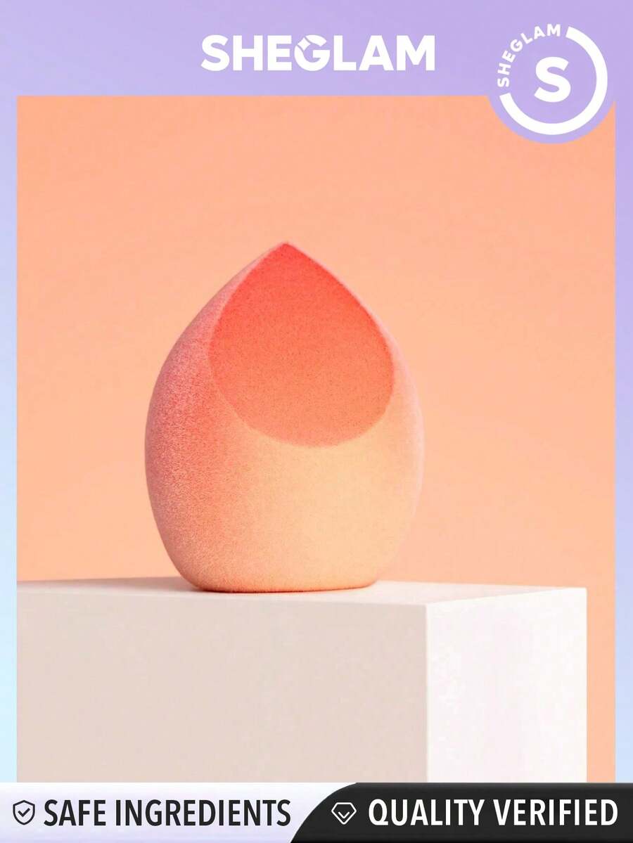 SHEGLAM Powder Sponge Cute Total Face Powder Puff Soft Blending Sponge ...