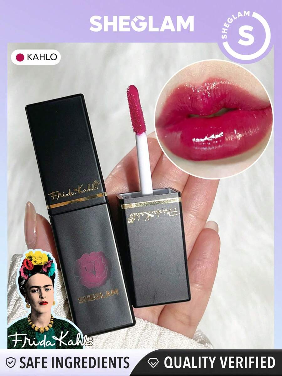 SHEGLAM X Frida Kahlo Flora Lip Tint-Kahlo Long Lasting Waterproof Lip ...