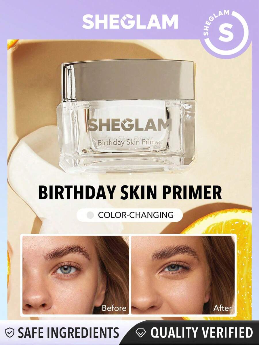 SHEGLAM Birthday Skin Primer-Pigment Perfector Jul Julklapp Vinter ...