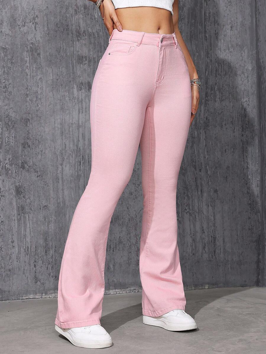 SHEIN EZwear Women's Flared Jeans | SHEIN USA