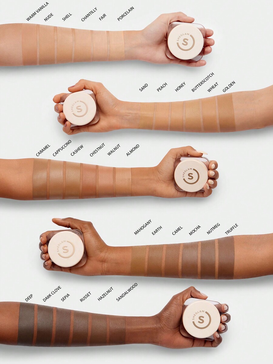 SHEGLAM PodkłAd Full Coverage Foundation Balm Sample W Kolorze Dark ...