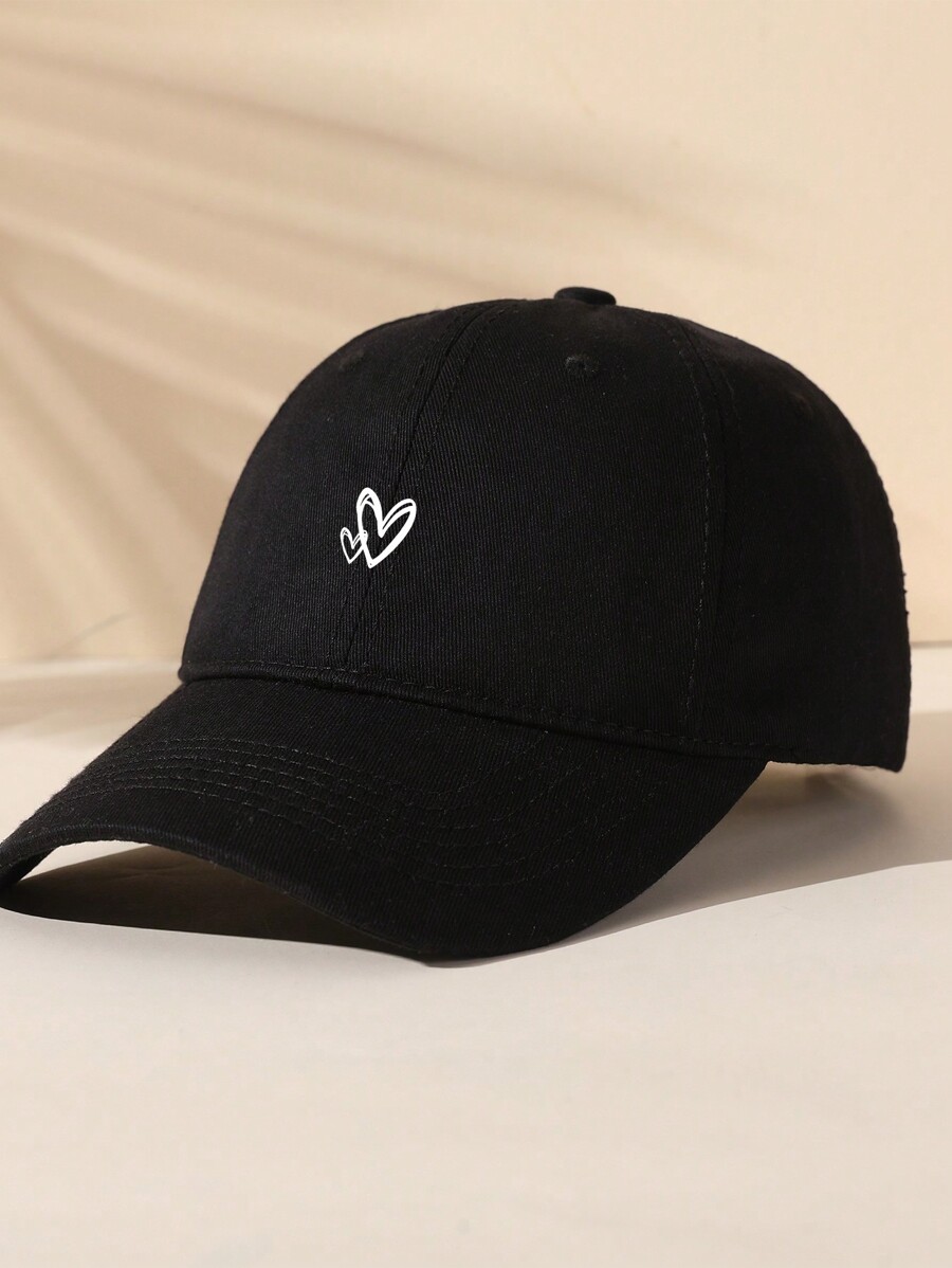 Maria Clara Maia Sport Heart Printed Casual & Simple Baseball Cap ...