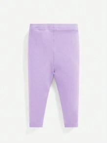Solid Color Comfortable Casual Bottoms For Baby Girls | SHEIN USA