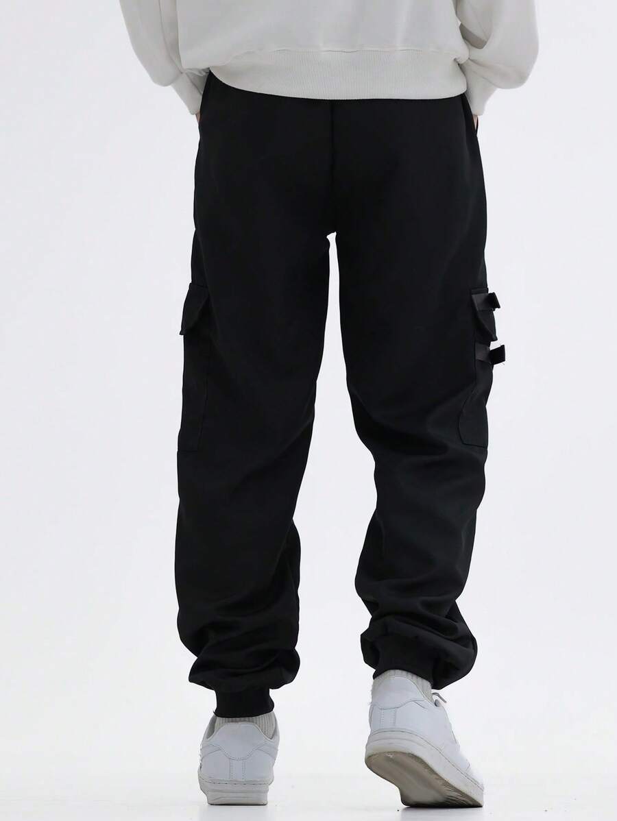Teen Boy Letter Patched Cargo Pants | SHEIN UK