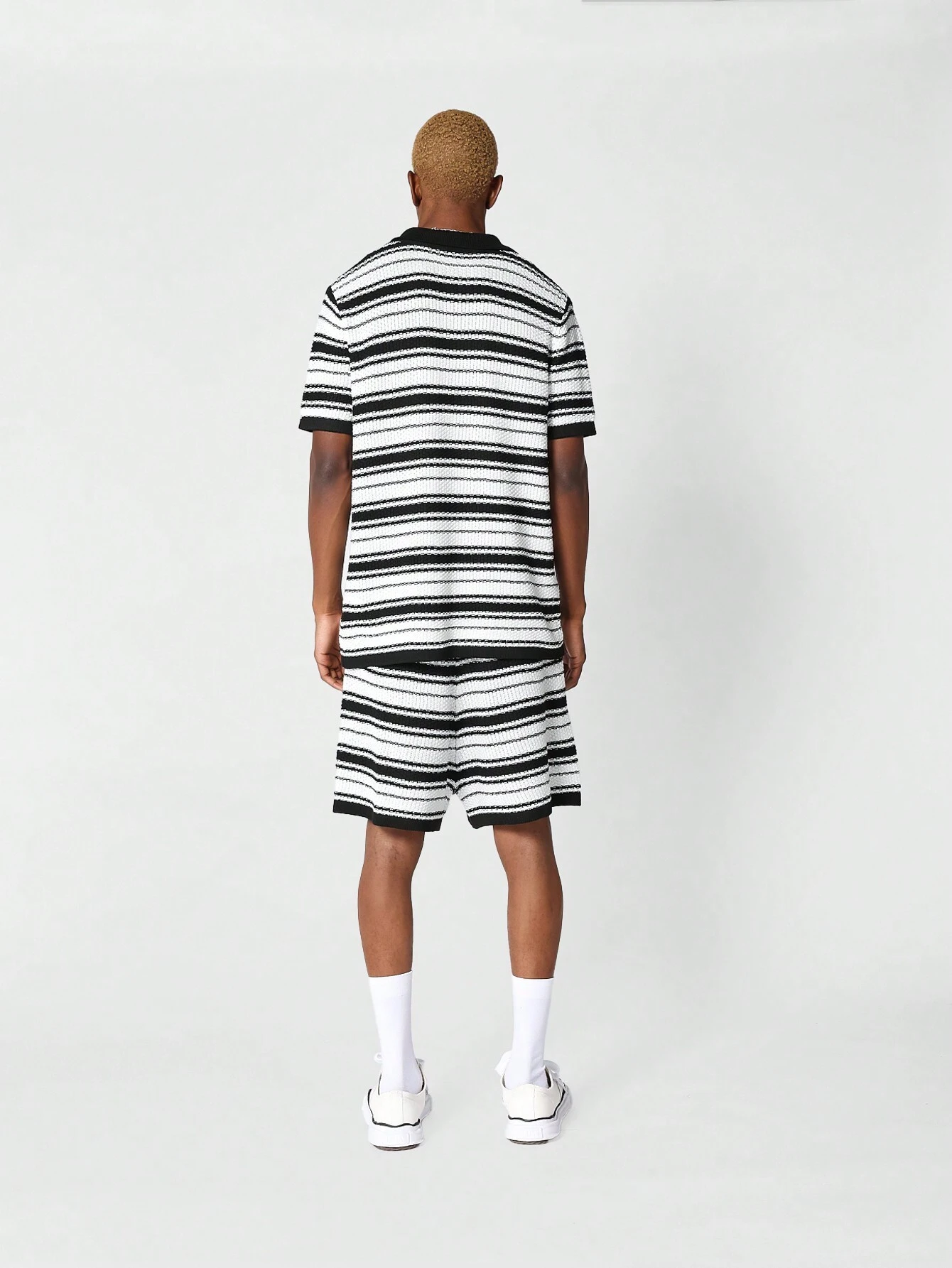 SUMWON Striped Crochet Short | SHEIN USA