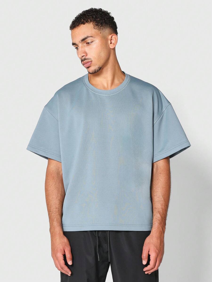 SUMWON Boxy Fit Tee | SHEIN USA