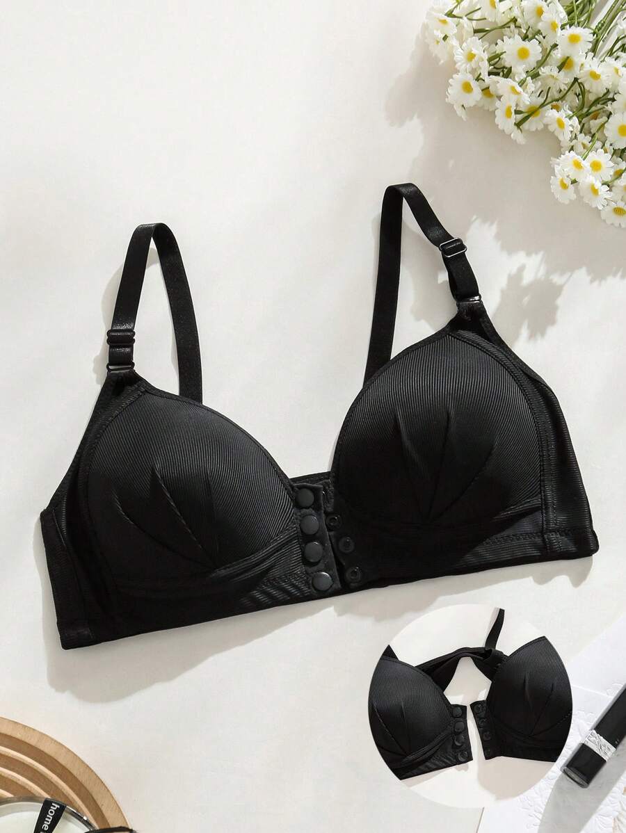 SHEIN Ropa Interior De Sujetador Para Mujeres Con Cierre Frontal | Moda ...