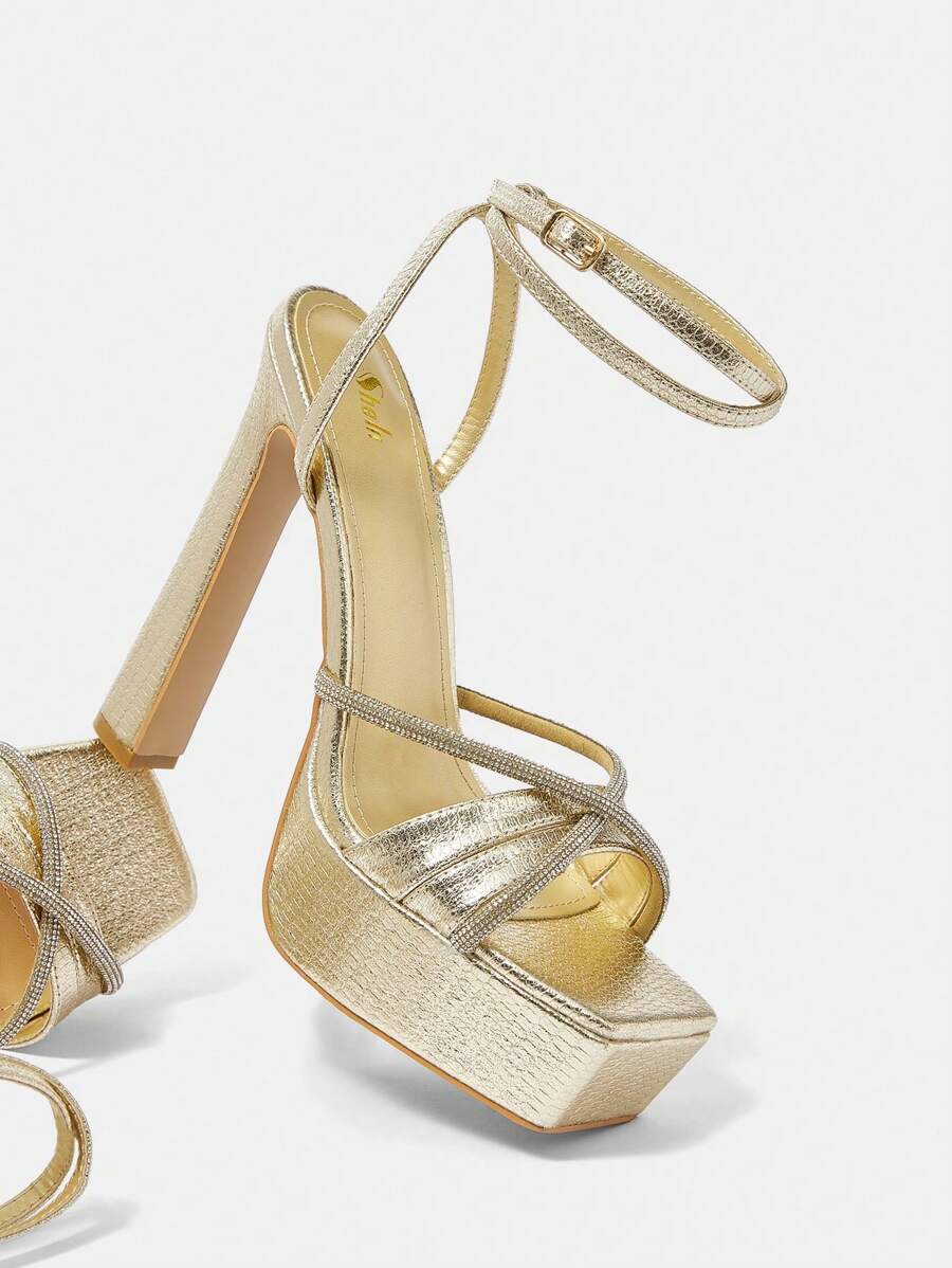 CUCCOO SZL Women'S Fashion High Heel Sandals For Summer Graduation ...