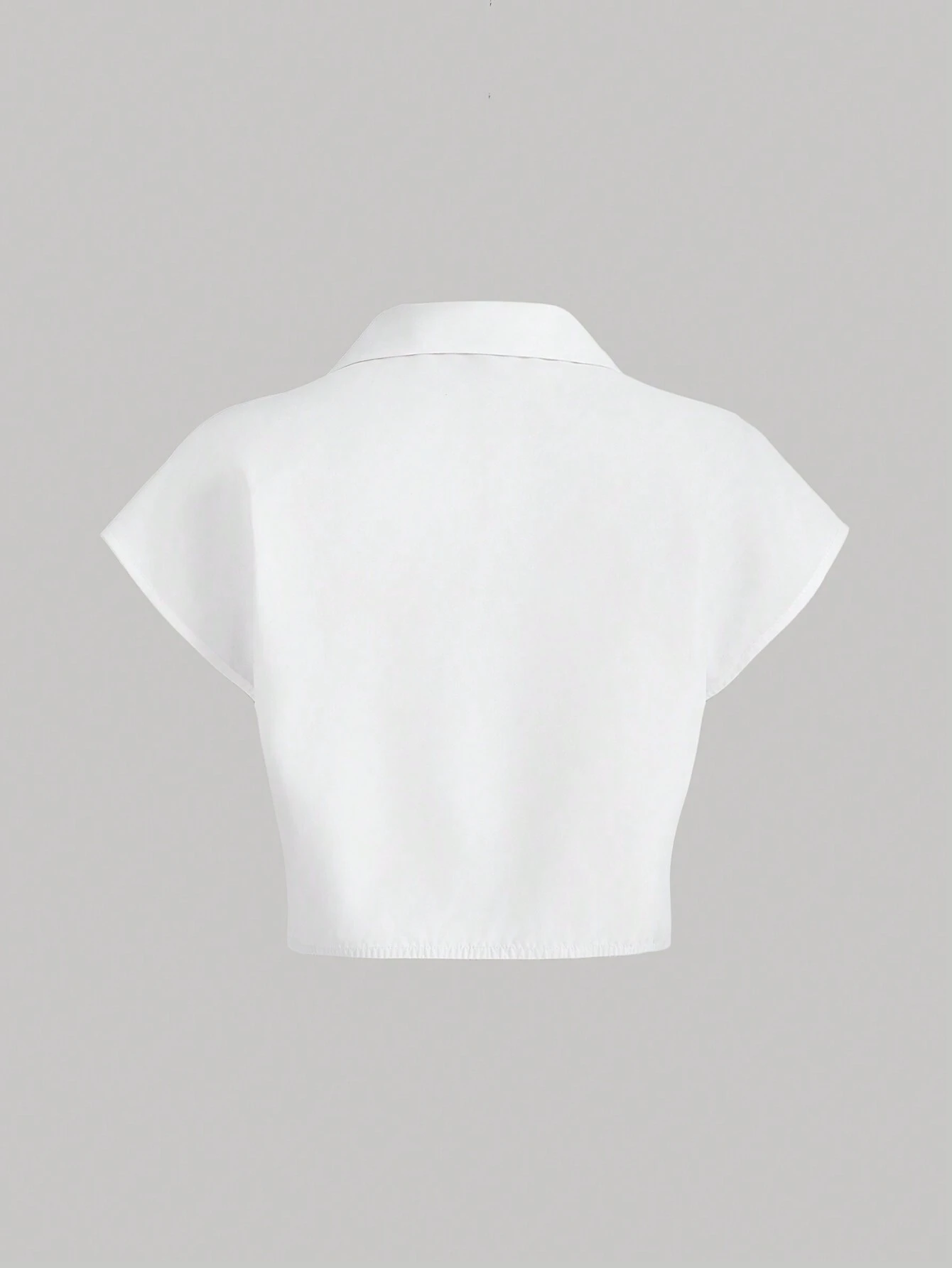 SHEIN MOD Plus Size Solid Button Up Shirt | SHEIN USA