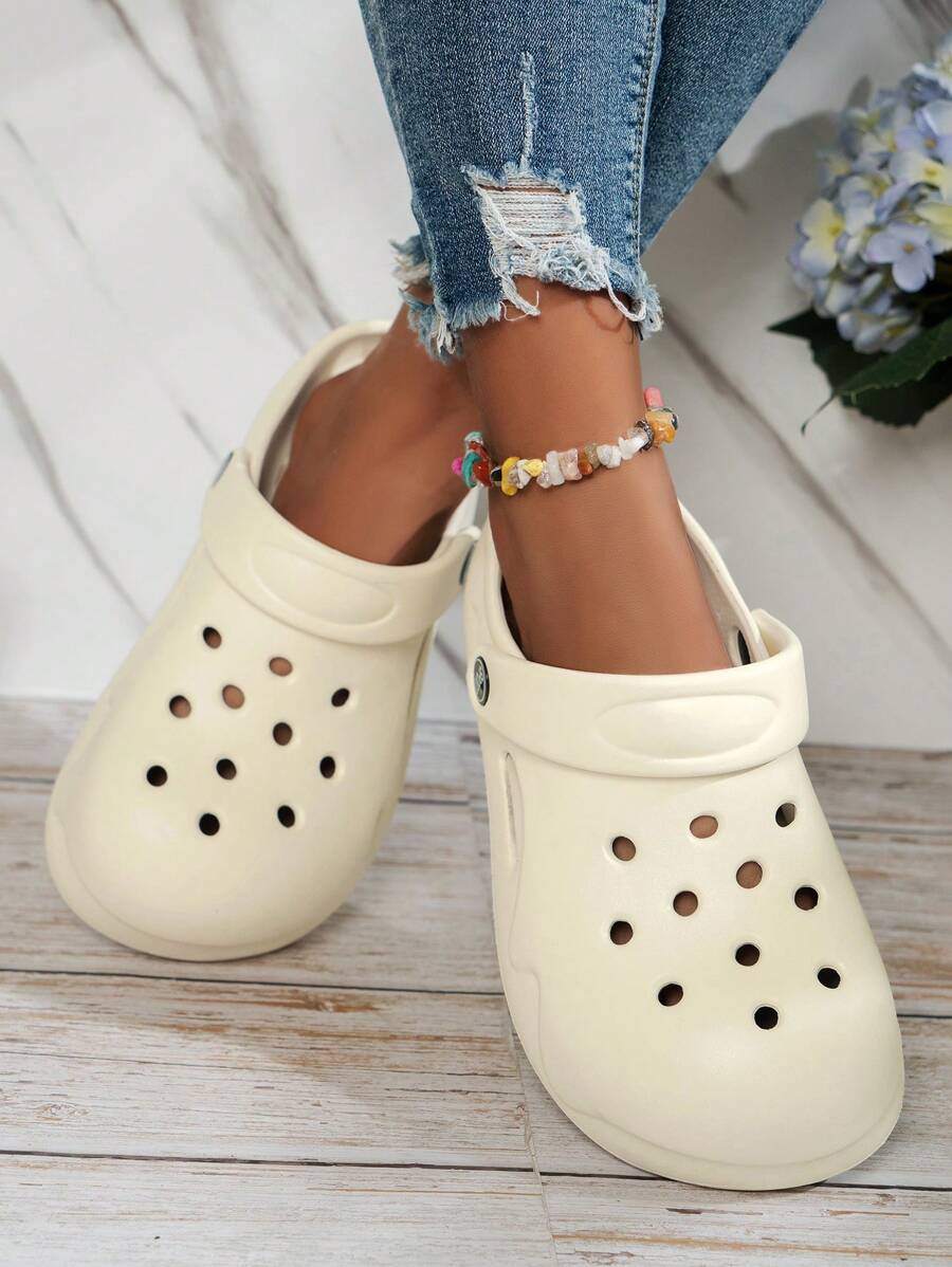 Damen Neue Offene Weiche Sohle Hohlen Strand Schuhe Mit Europäischen ...