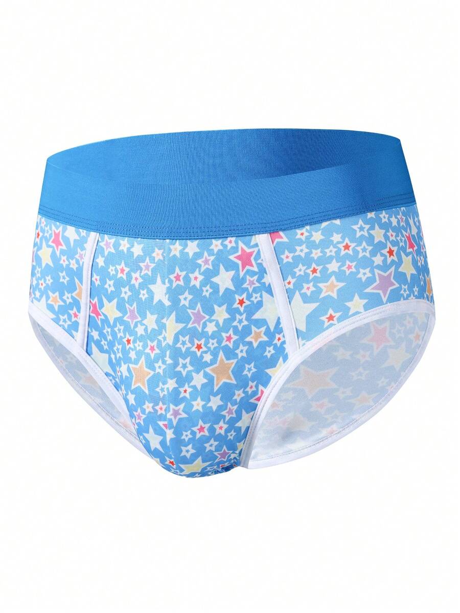 Men's Triangle Underwear With Star Pattern | SHEIN USA