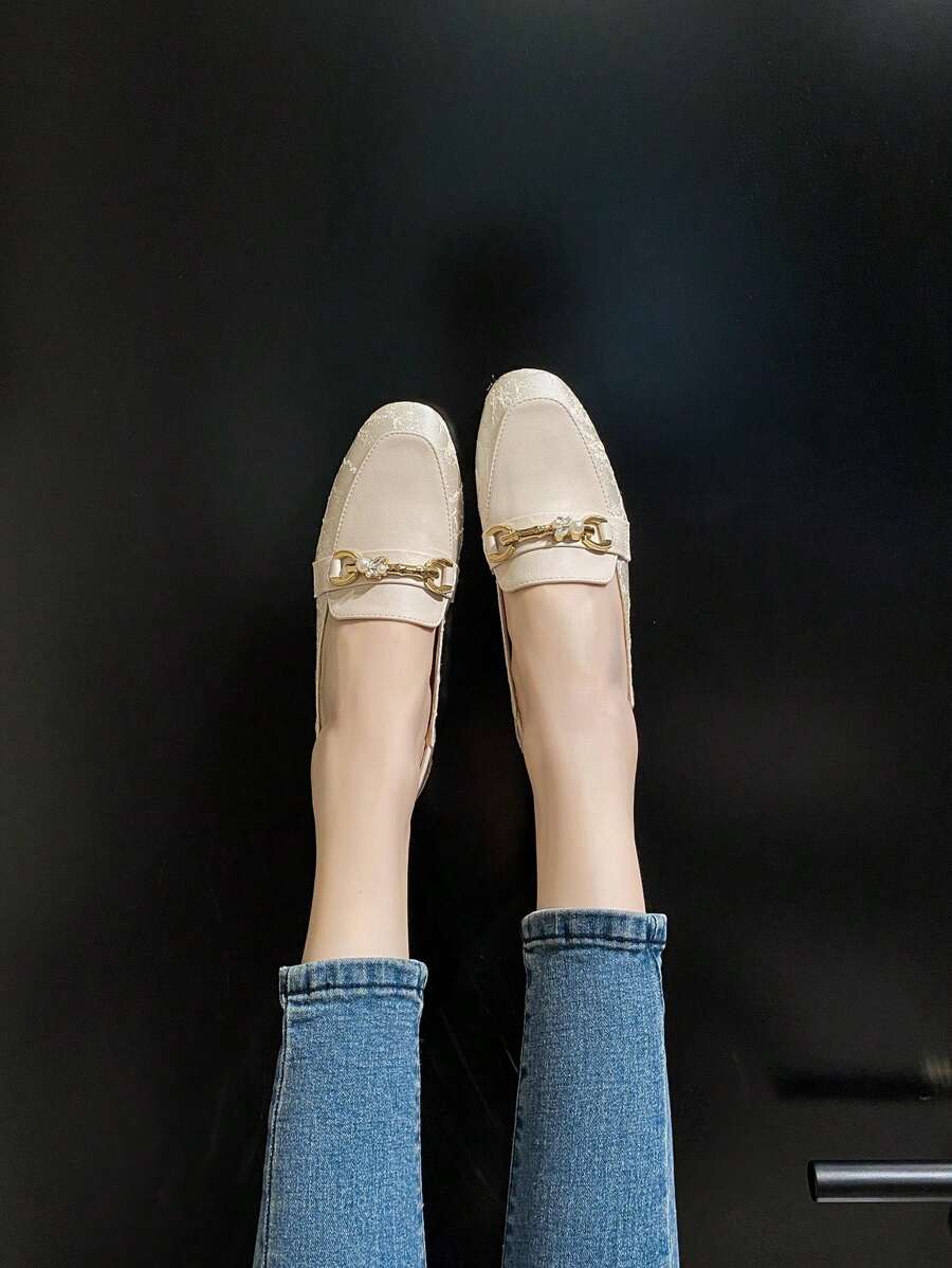 Zapatos De Mujer Estilo Vintage Tipo Loafers, Slip-ons De Corte Bajo ...