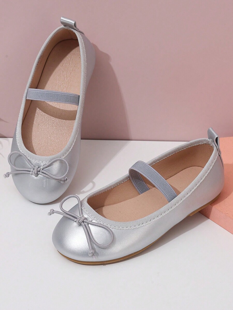 Girls' Mary Jane Shoes, Sweet And Lovely Bow Knot Princess Shoes With ...