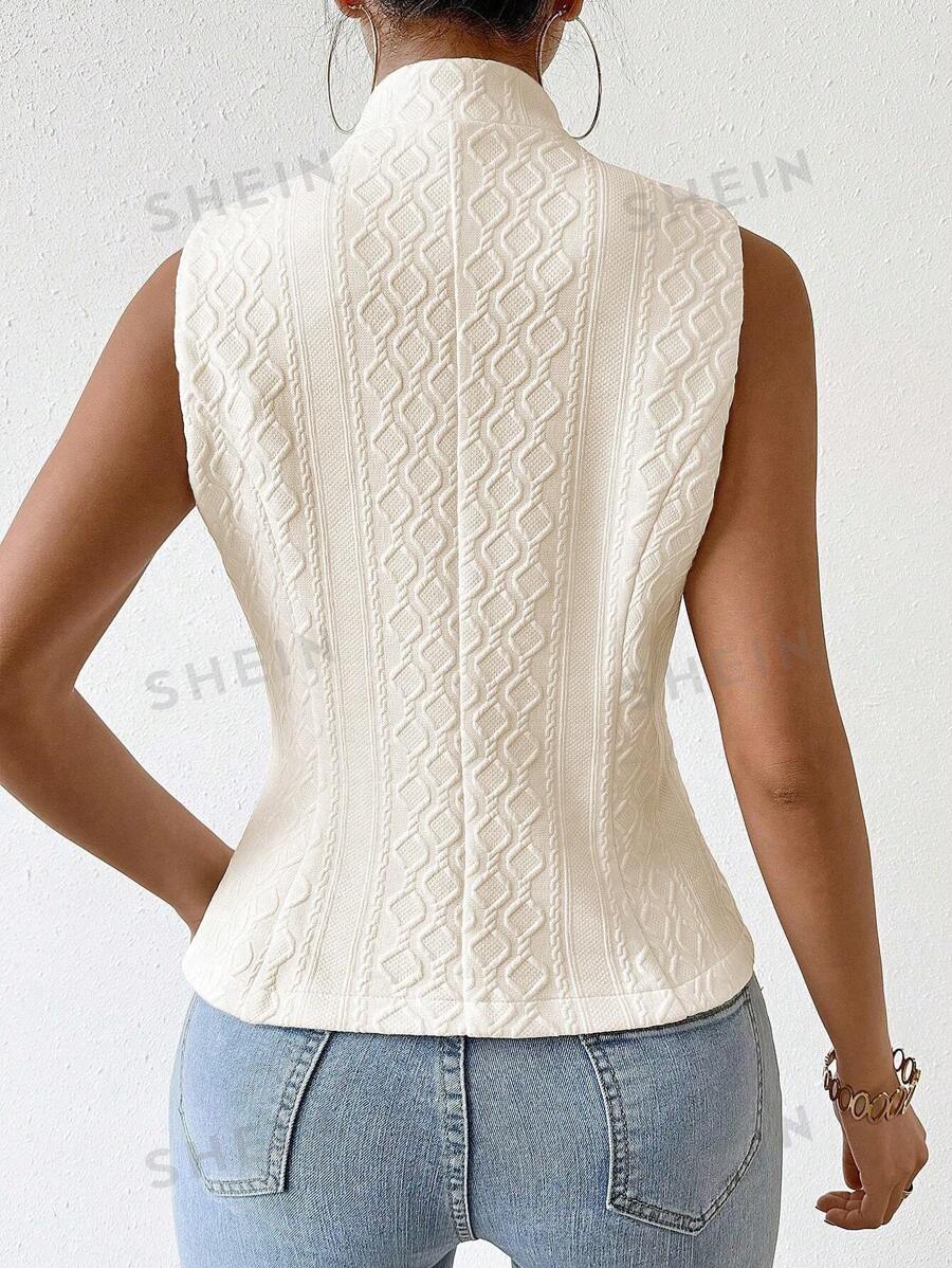 Shein Frenchy Womens Single Breasted Suit Vest Shein Usa