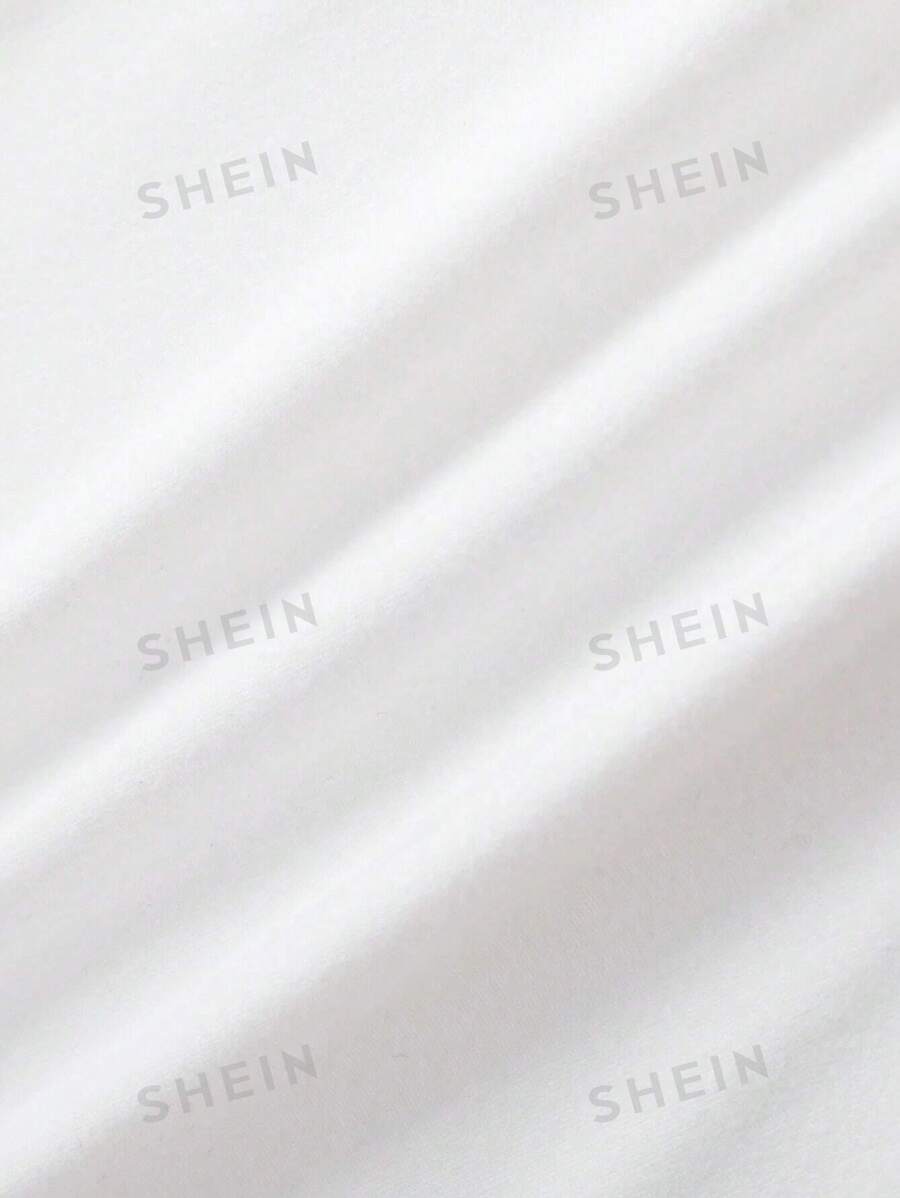 SHEIN Slayr Plus Size Character & Slogan Printed T-Shirt | SHEIN UK