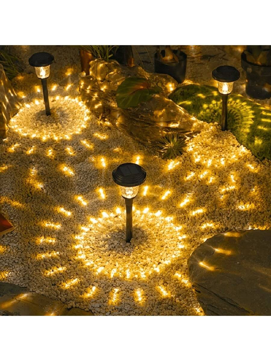 Solar Powered Lawn Lamp, Decorative Atmosphere Lamp, Led Garden ...
