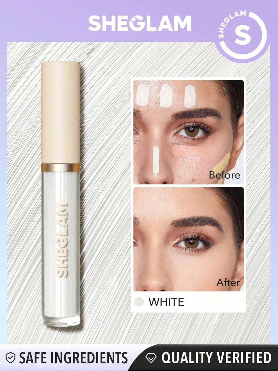 SHEGLAM Like Magic Color Correcting Concealer-White Corrector Liquid ...