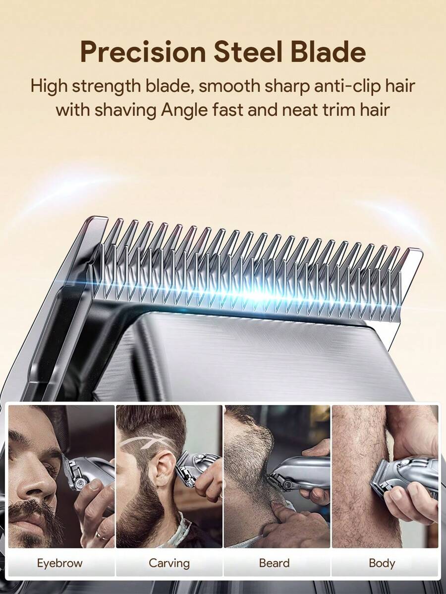 Teckwe Cordless Hair Clippers,Rechargeable Haircut Machine For Family ...