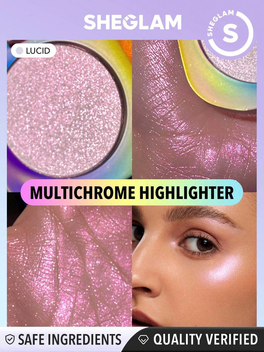 SHEGLAM Chroma Zone Multichrome Highlighter สี Lucid คริสมาส ของขวัญ ...