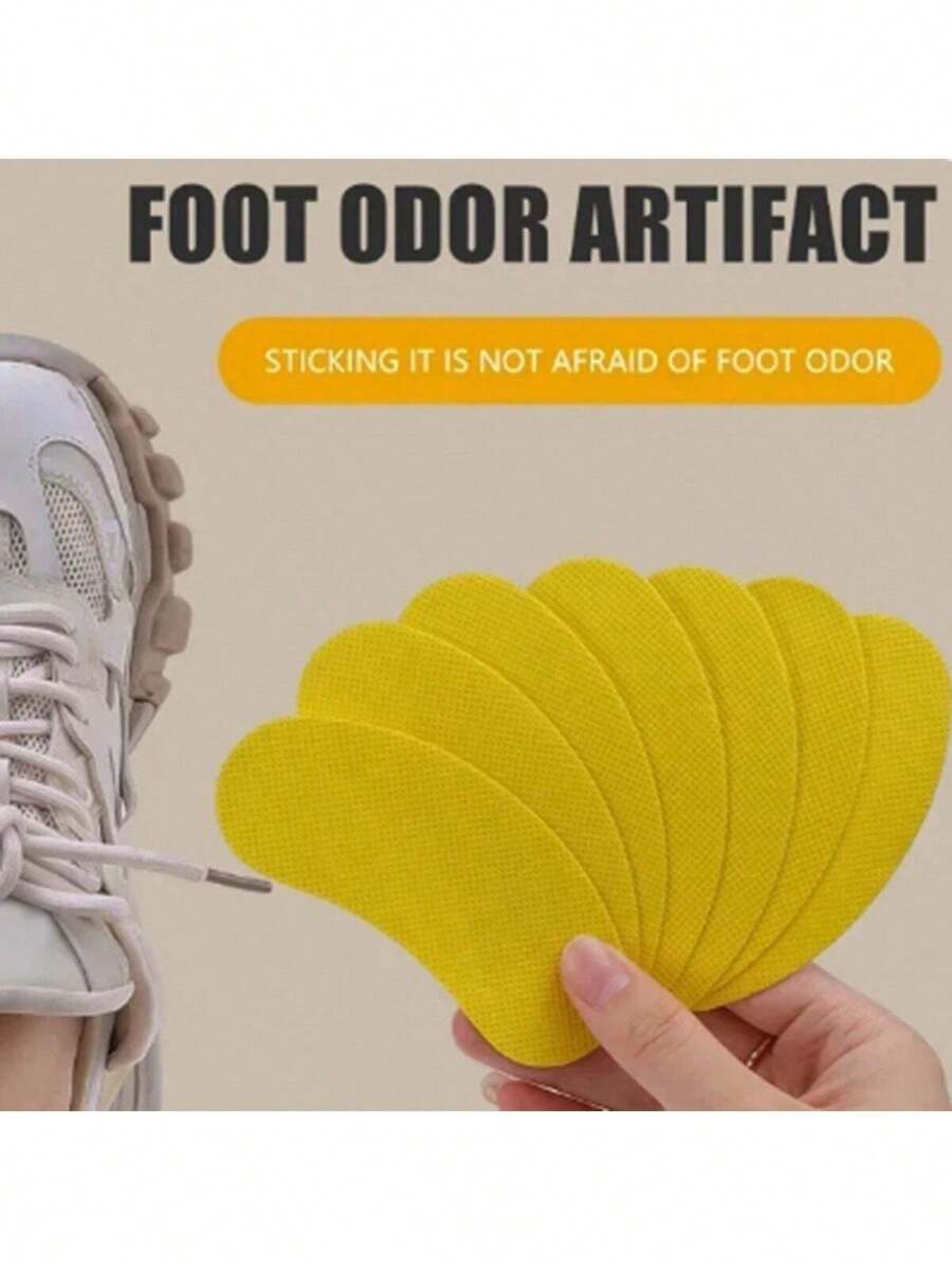 12pcs Shoes Odor Remover Deodorant Patch Lemon Athlete's Foot Soothing ...