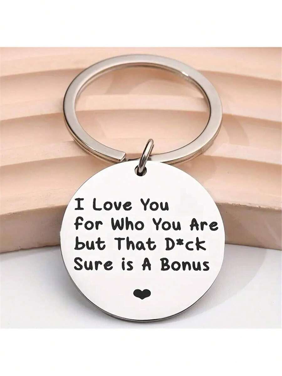1pc Funny Keychain Gift For Men, Creative Keychain For Men And Couple ...
